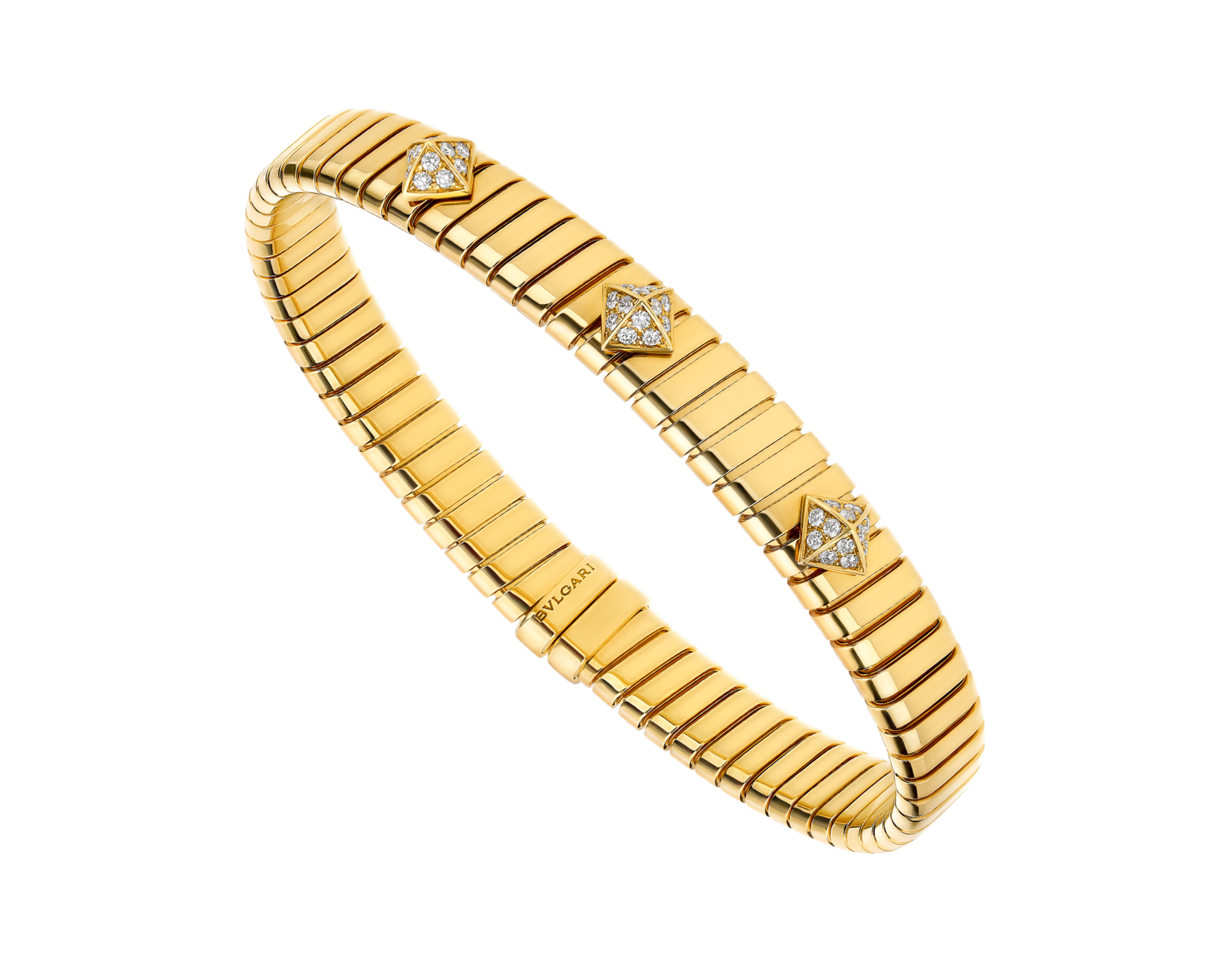 Bvlgari Tubogas Bracelet Yellow gold | Bracelets | Bulgari Official Store
